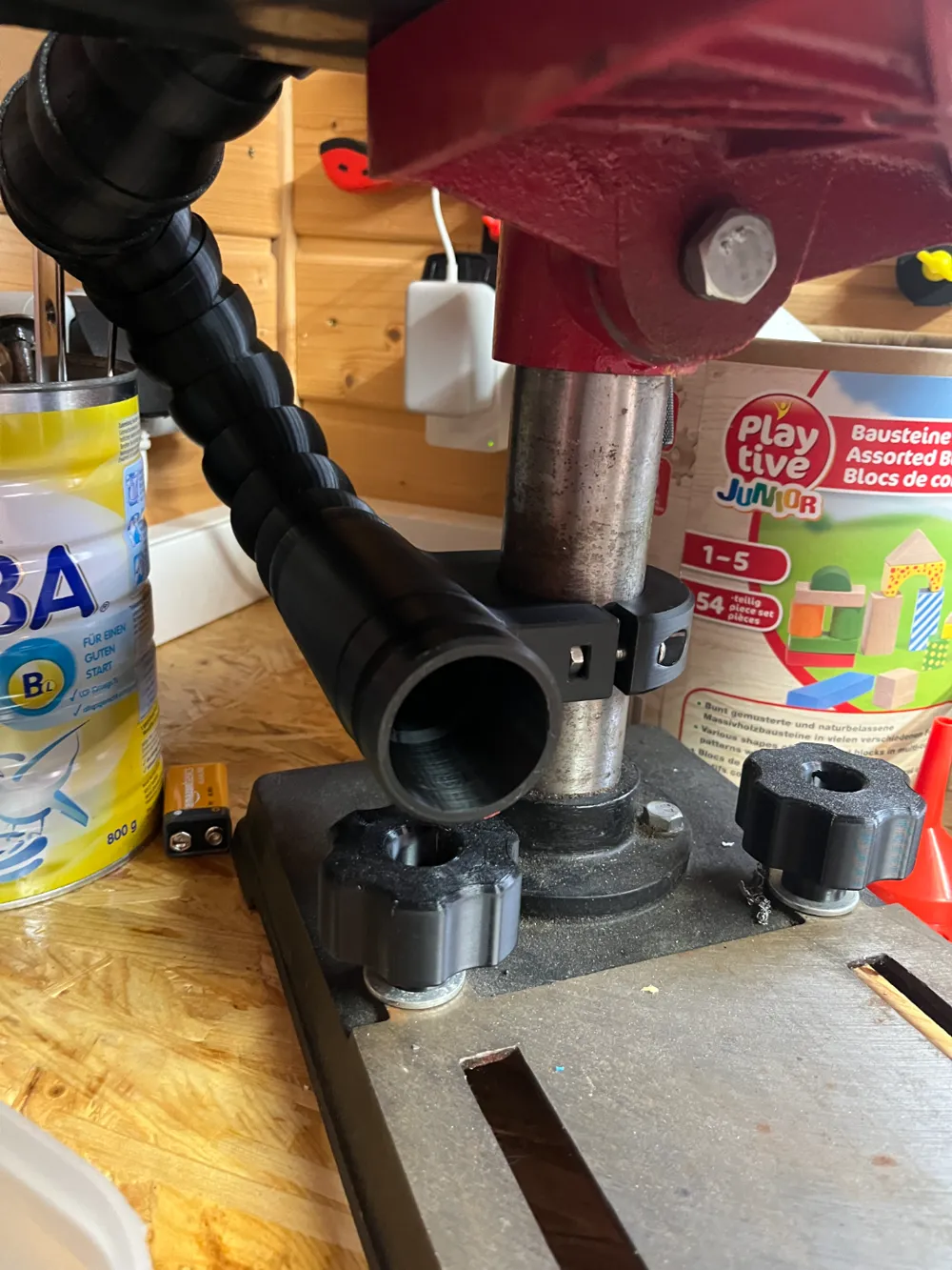 Flexible Vacuum Hose with Pillar Connector and CamLock Adapter Remixed by daniel-guddas - MakerWorld