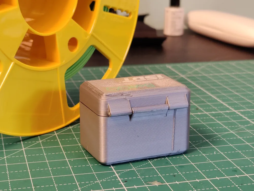 Gopro battery box - Hero 5/6/7 - Fully 3D printed - Filament Hinge by ...
