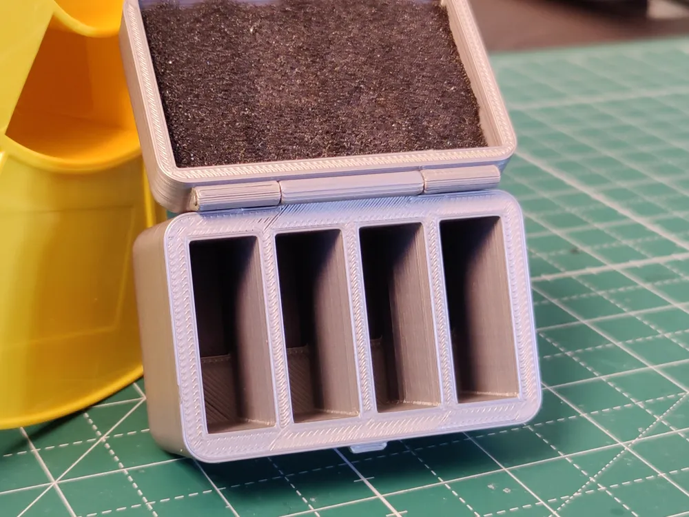 Gopro battery box - Hero 5/6/7 - Fully 3D printed - Filament Hinge by ...