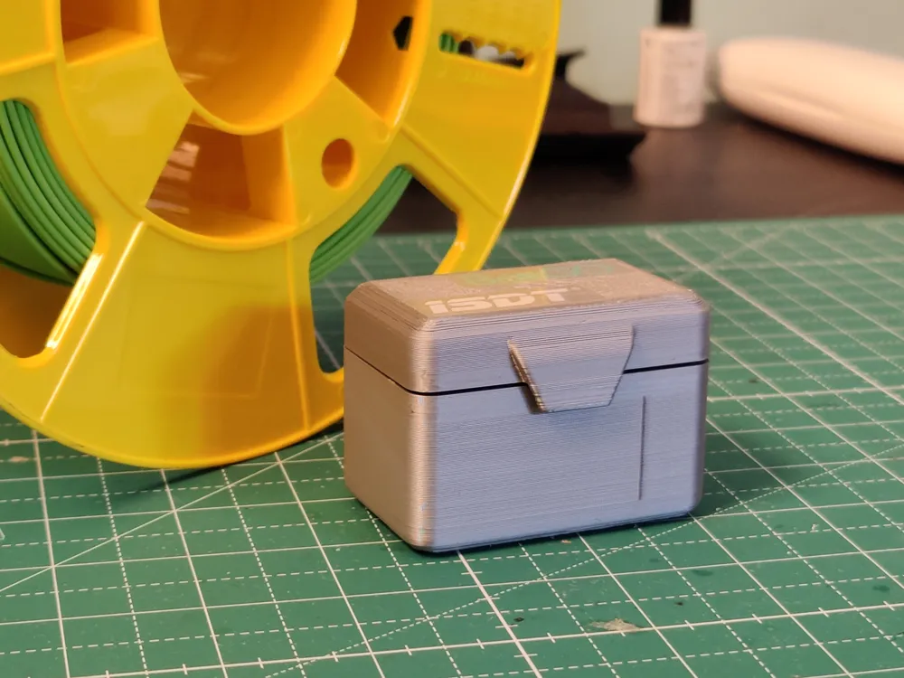 Gopro battery box - Hero 5/6/7 - Fully 3D printed - Filament Hinge by ...