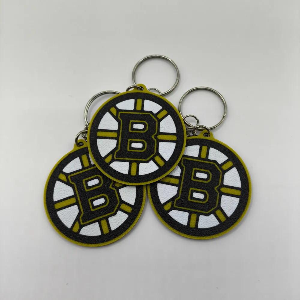 NHL Boston Keychain by Solid3D - MakerWorld