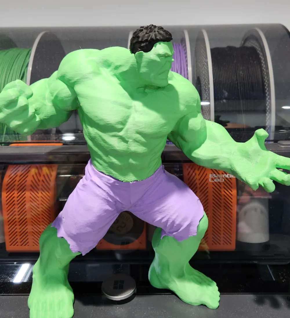 Hulk multi part statue Remixed by SirRiag MakerWorld: Download Free 3D ...
