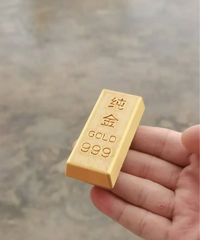 Pure Gold 999 GOLD Bar by Jennifer - MakerWorld