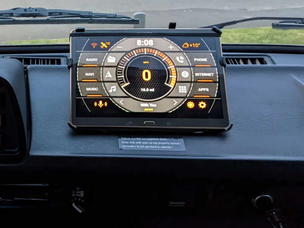 VW T3 Tablet Stand Remixed by Sir PrintALot MakerWorld: Download Free ...