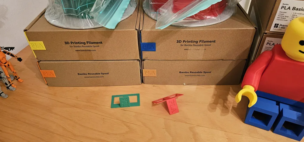 PLA Color Sample Box by Pi_Po - MakerWorld
