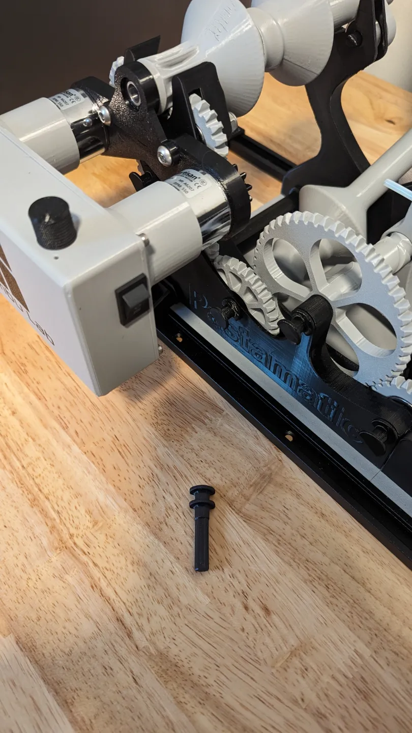 Updated Pastamatic Spindle Pin Remixed by XLR8ED Design - MakerWorld