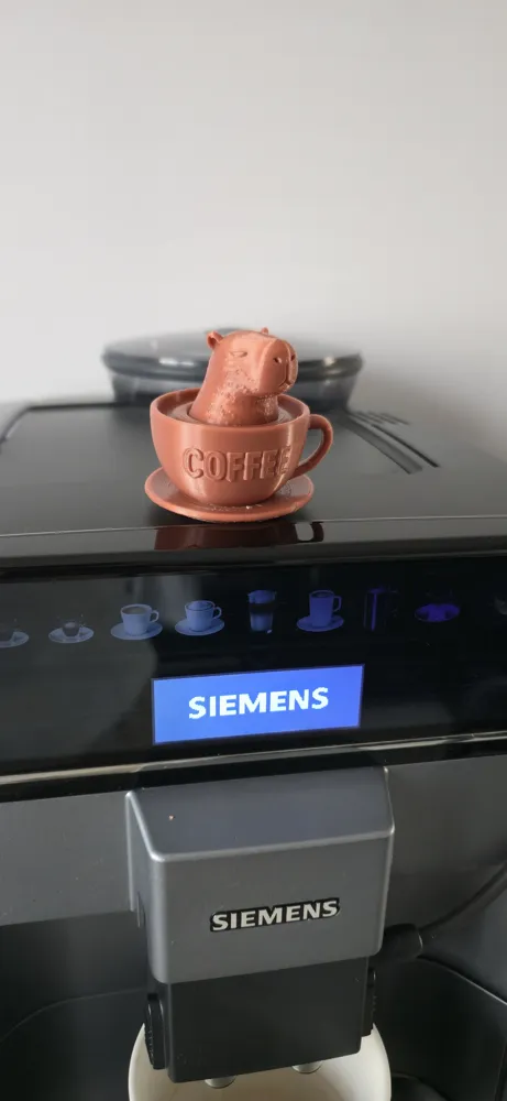Cute Coffee Capybara - Free 3D Print Model - MakerWorld