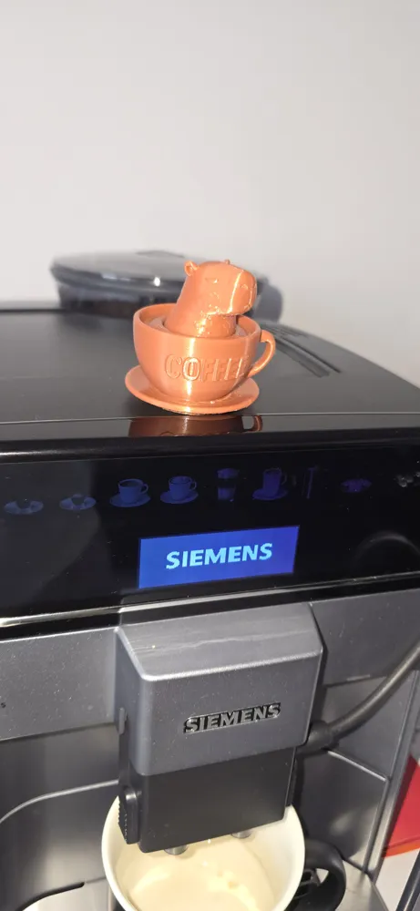 Cute Coffee Capybara - Free 3D Print Model - MakerWorld