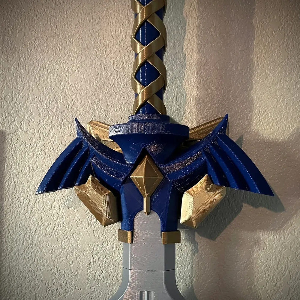 Wall Mount for Master Sword by superherodiy - MakerWorld