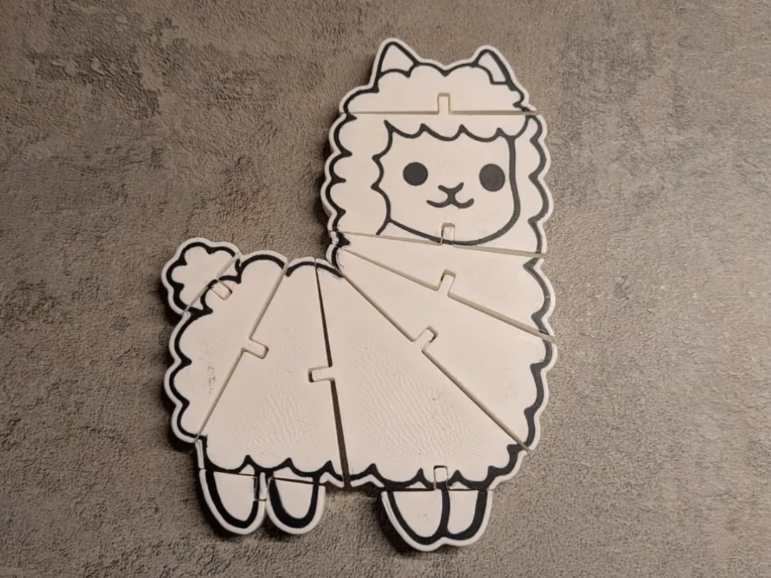 Flexi Alpaka – Kostenloses 3D-Druckmodell – MakerWorld