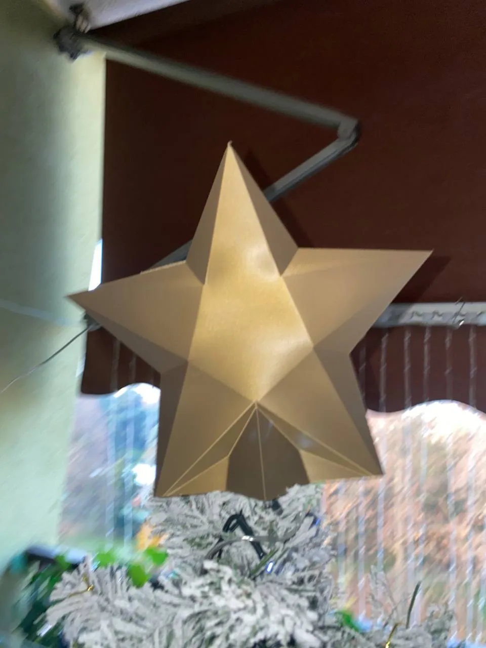 Christmas tree topper for vase mode - Free 3D Print Model - MakerWorld