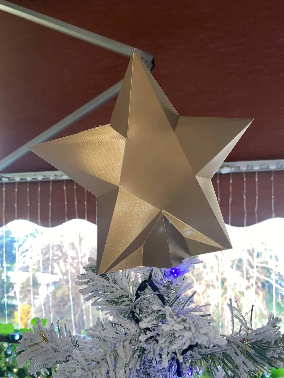 Christmas tree topper for vase mode - Free 3D Print Model - MakerWorld
