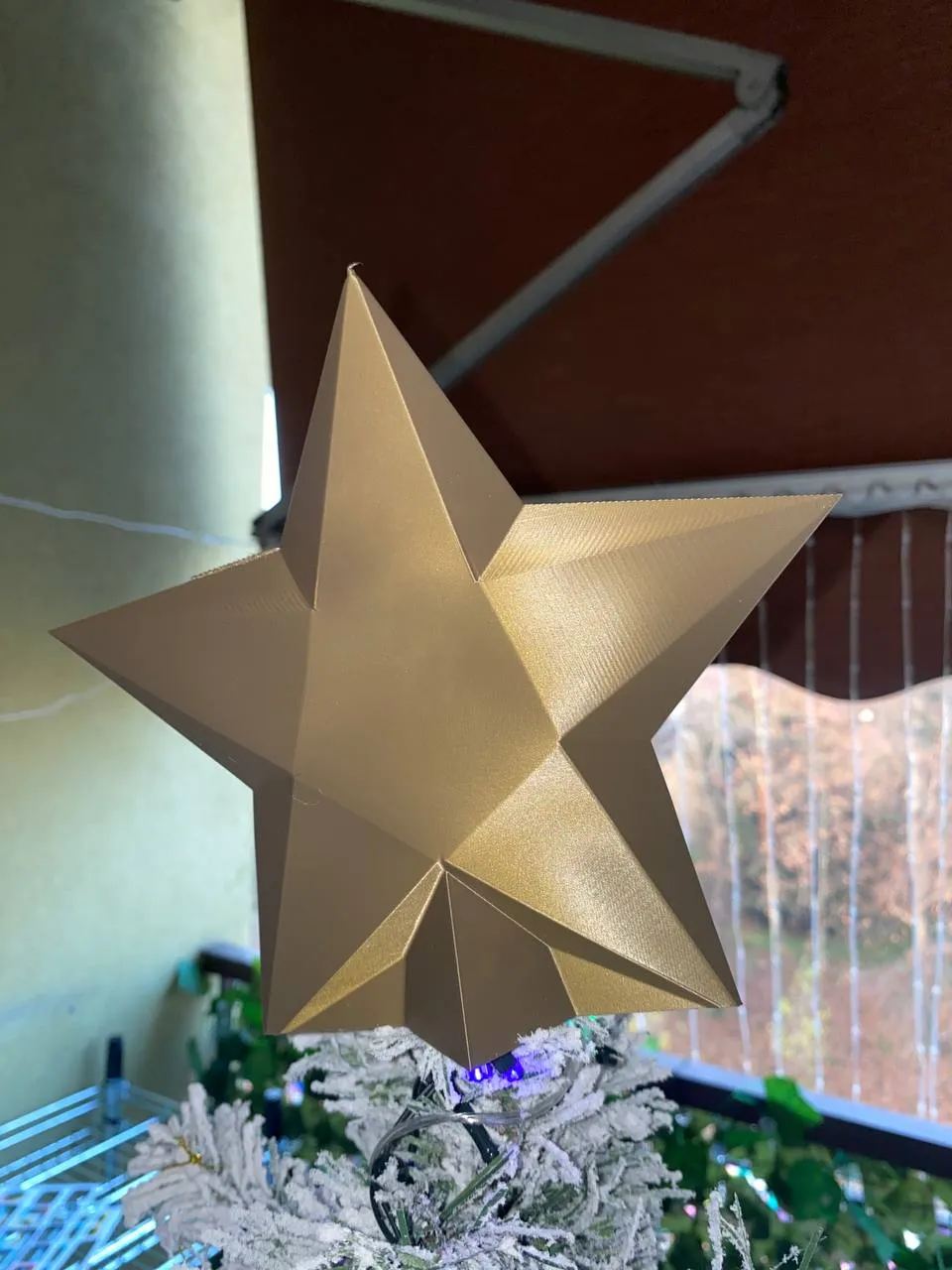 Christmas tree topper for vase mode - Free 3D Print Model - MakerWorld