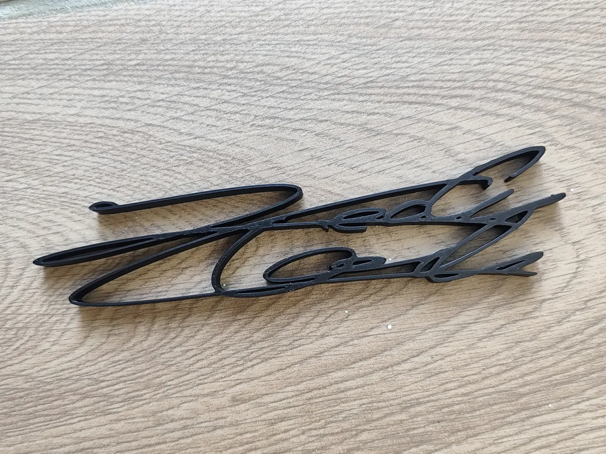 F1 signature Charles Leclerc - Free 3D Print Model - MakerWorld