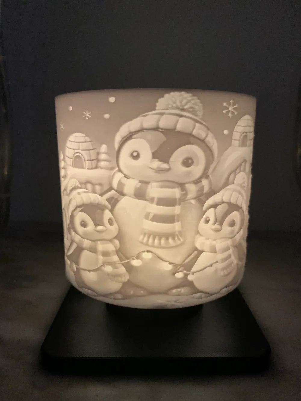 Lito Tea Light Penguins by roby85r MakerWorld: Download Free 3D Models