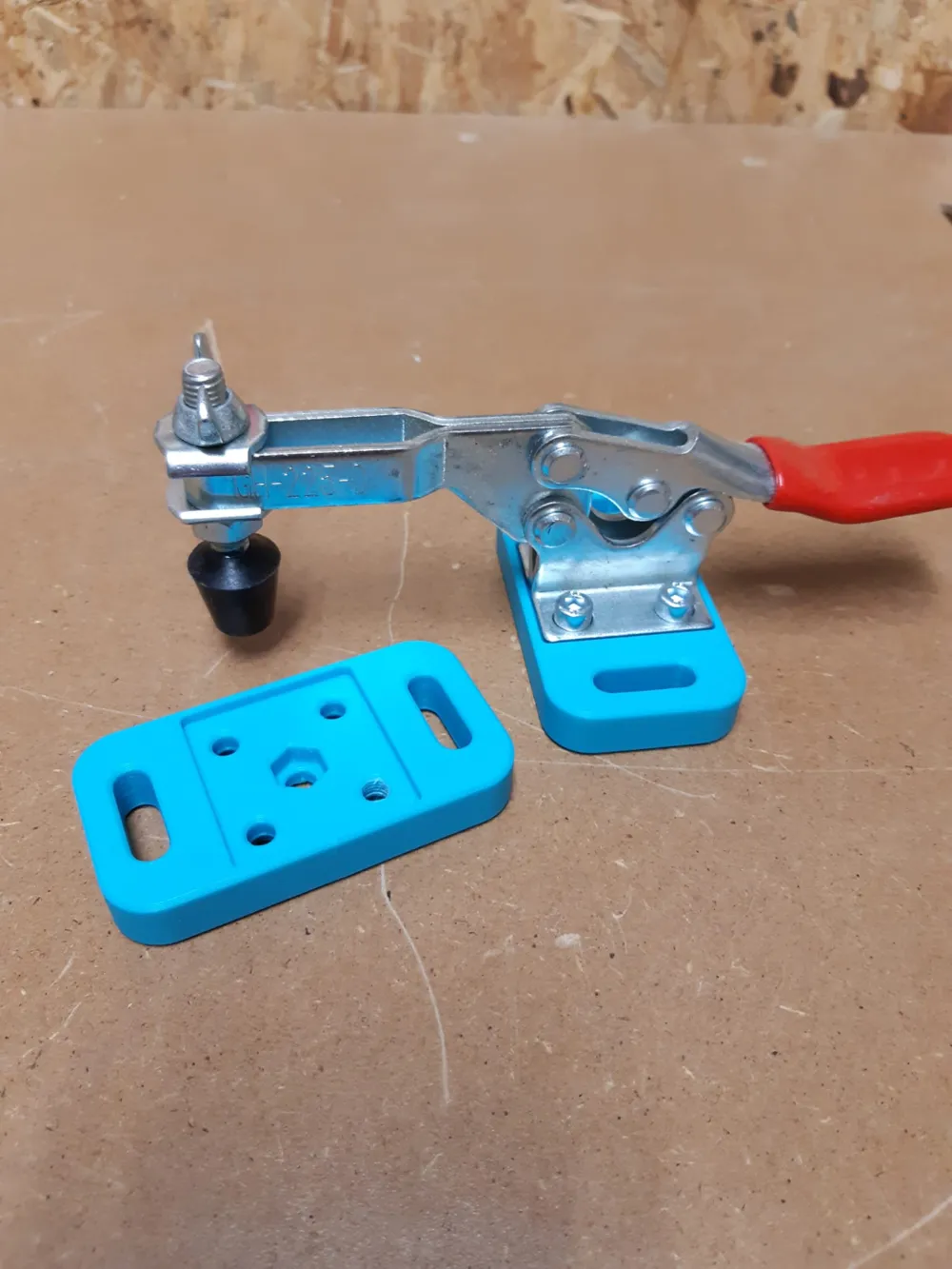 MFT Toggle Clamp GH225D Bench Dog + T-Track Base by BastlWorks ...
