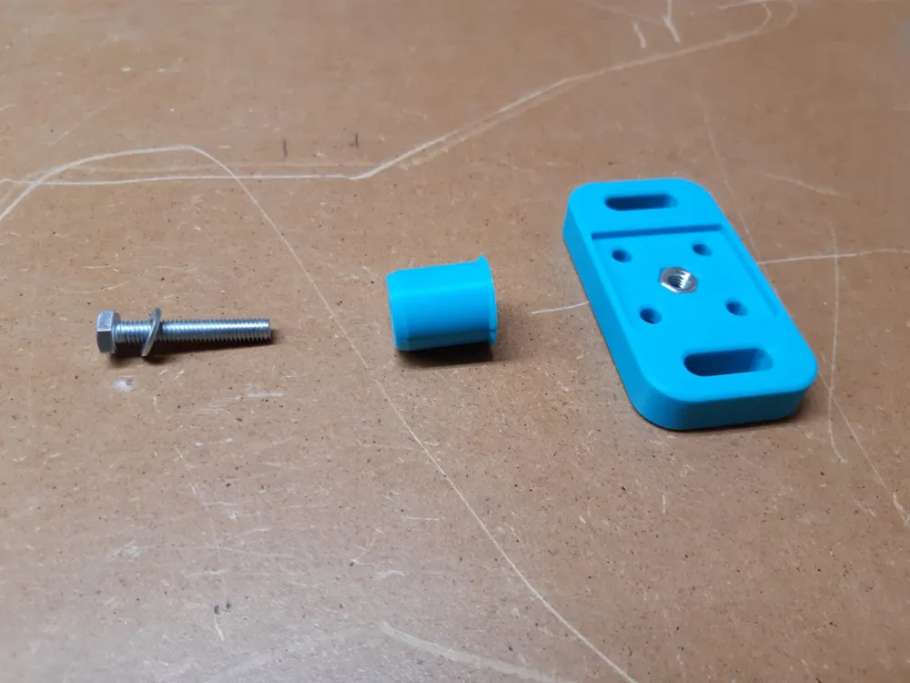 MFT Toggle Clamp GH225D Bench Dog + T-Track Base by BastlWorks ...
