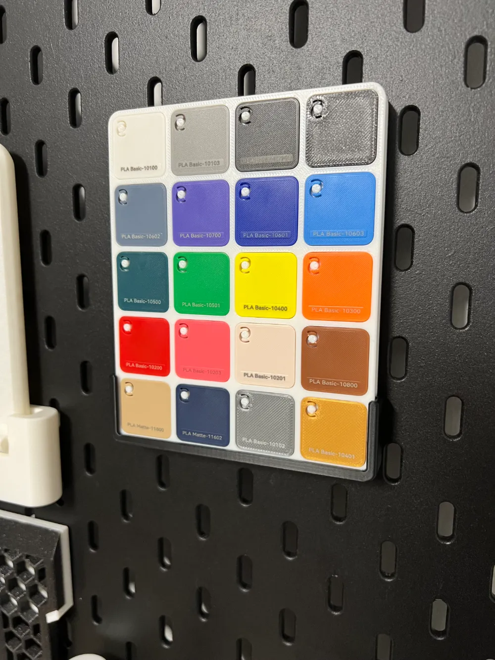 Swatch Display Board Holder for IKEA Skadis by Piitaya - MakerWorld