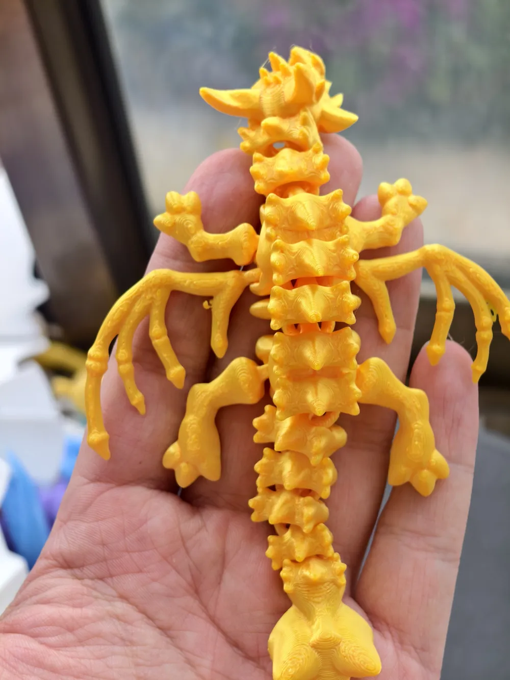 Small Bone Dragon, Rounded Version by 像素 MakerWorld: Download Free 3D Models