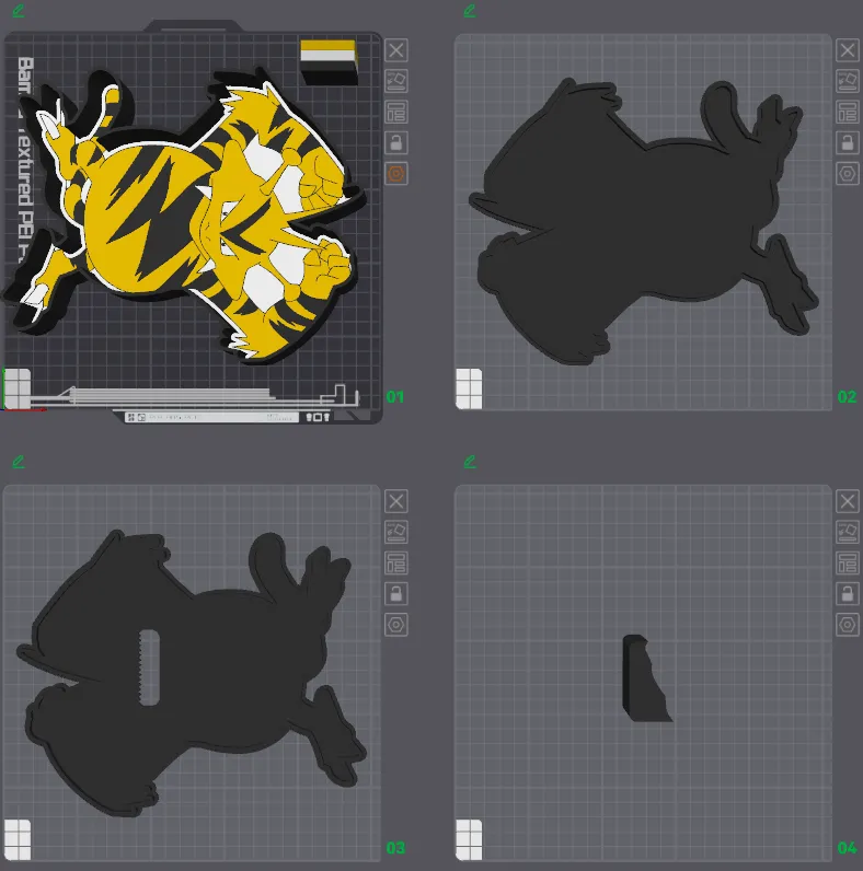 Pokemon - 0125 Electabuzz LED Lamp by BeeTee 3D - MakerWorld