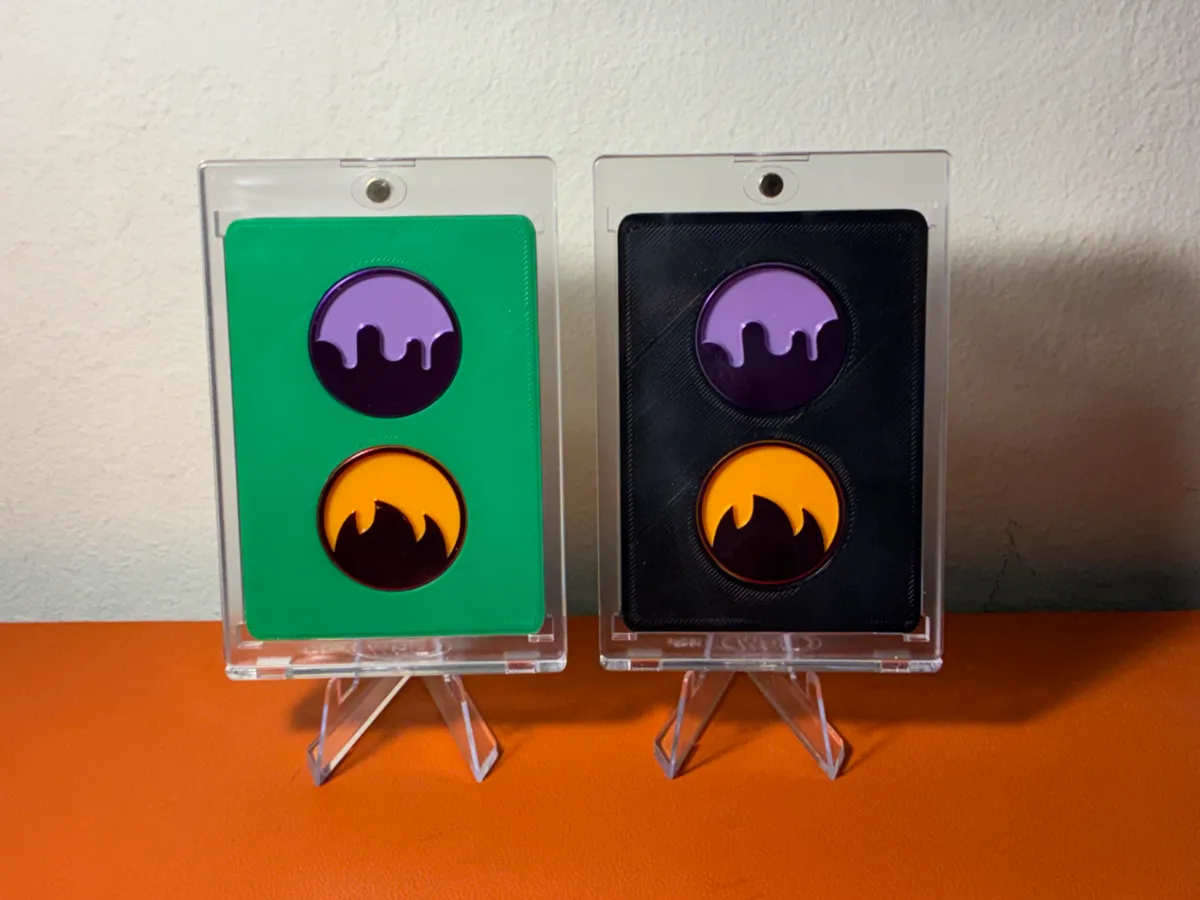 Poison and Burn Token Insert for 180 pt One Touch - Free 3D Print Model ...