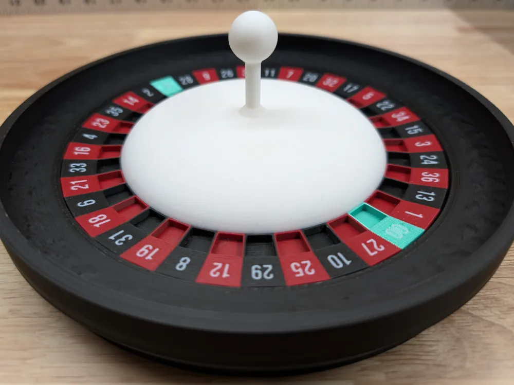 Roulette Wheel by jcrubacha MakerWorld: Download Free 3D Models