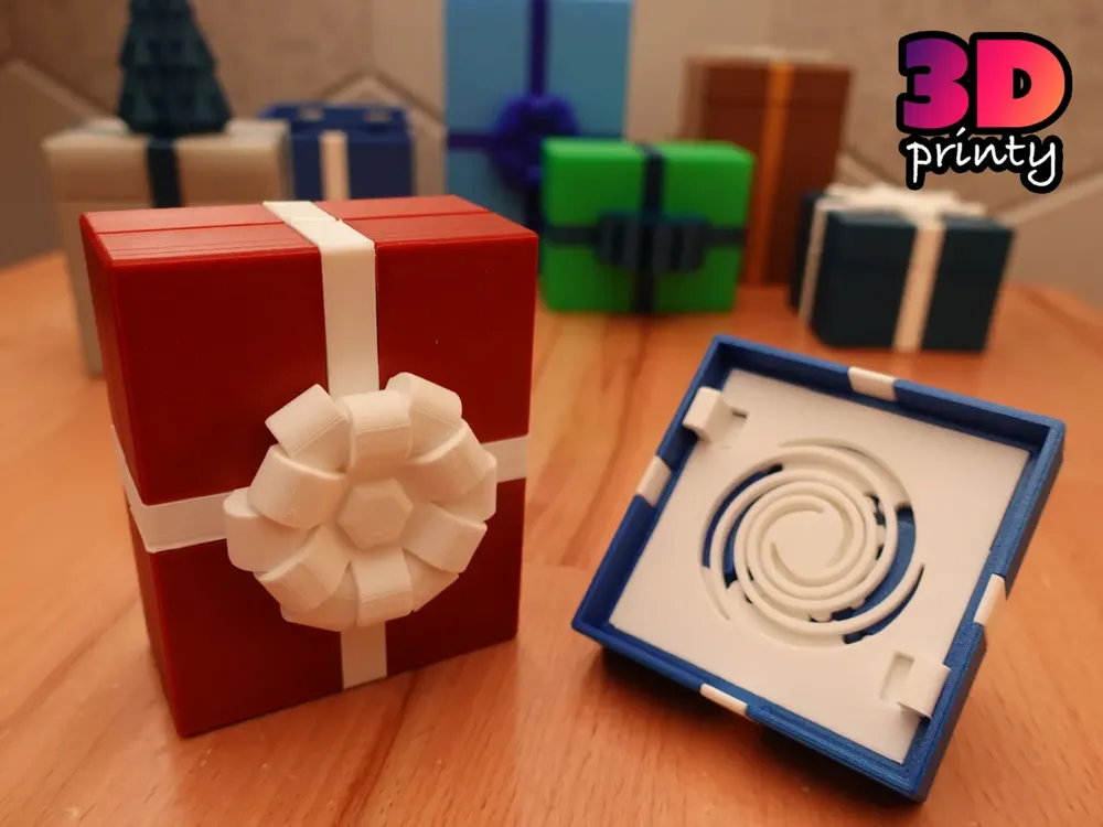 Twist Lock Present Square Shared by fowlkstravis - MakerWorld