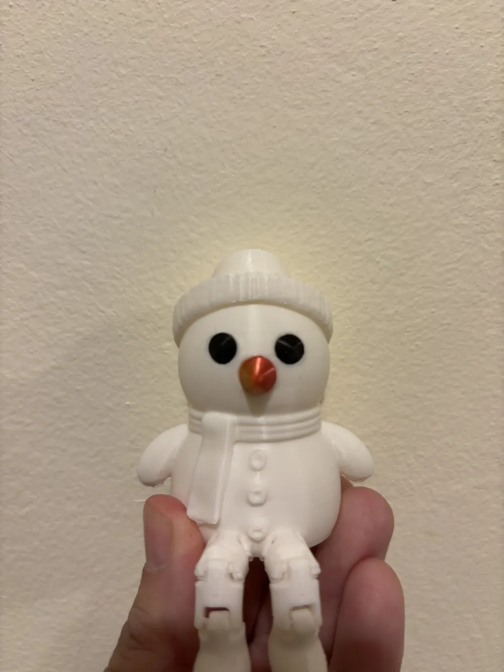 Cute Snowman Articulated Legs V2 - Free 3D Print Model - MakerWorld