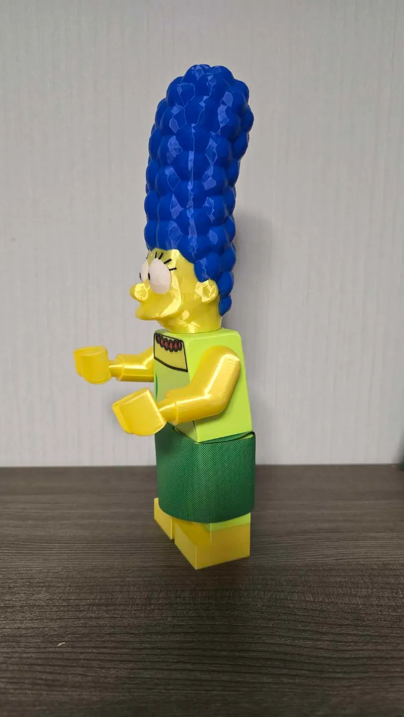 Big Brick * MARGE SIMPSON * The Simpsons by cBoLsmUiEc - MakerWorld