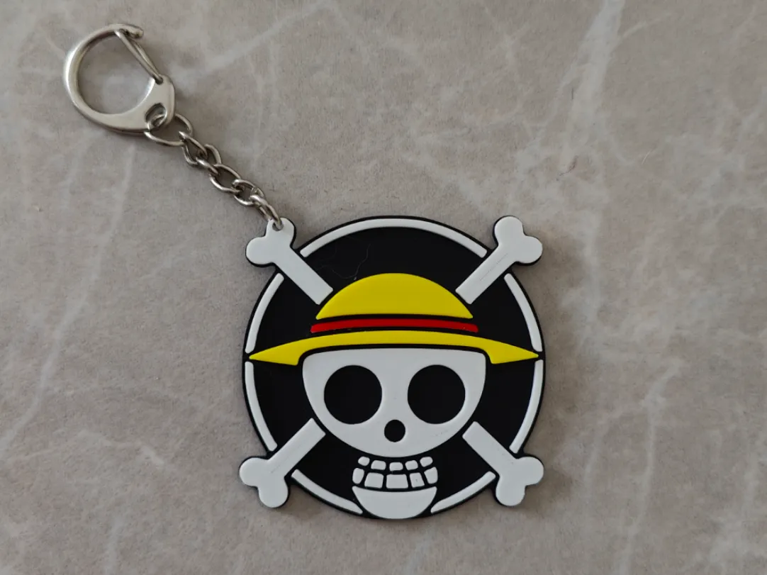 One Piece Monkey D. Luffy Keychain - Free 3D Print Model - MakerWorld