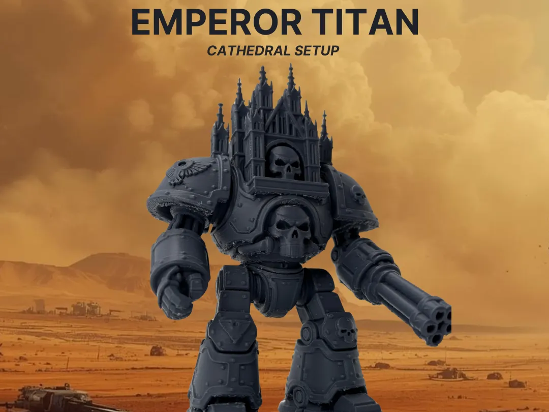 Kathedralen Imperator Titan – wh40k interpretation by MR_K MakerWorld ...