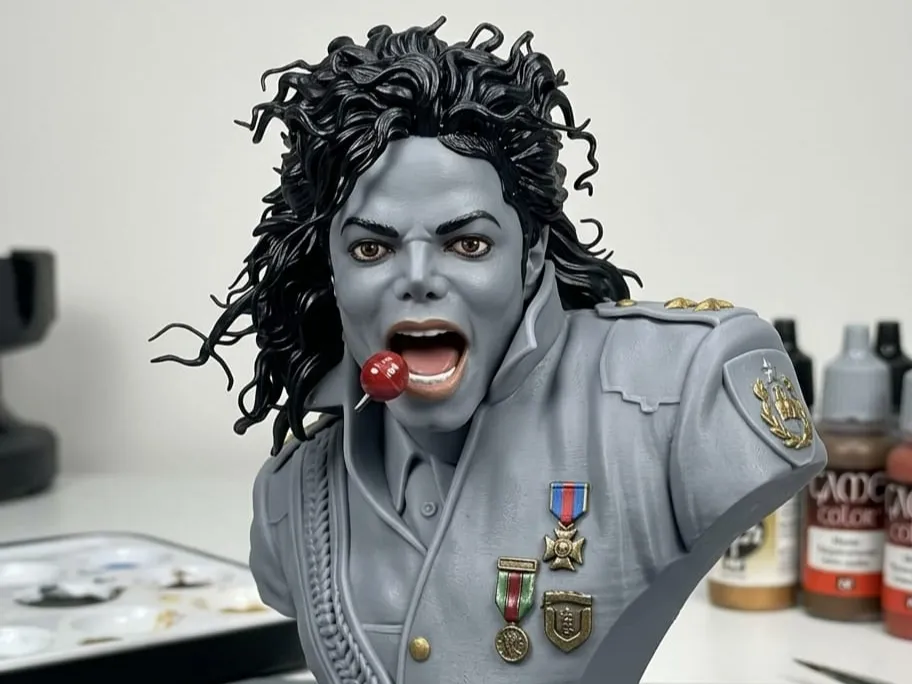 Michael Jackson statue - Free 3D Print Model - MakerWorld