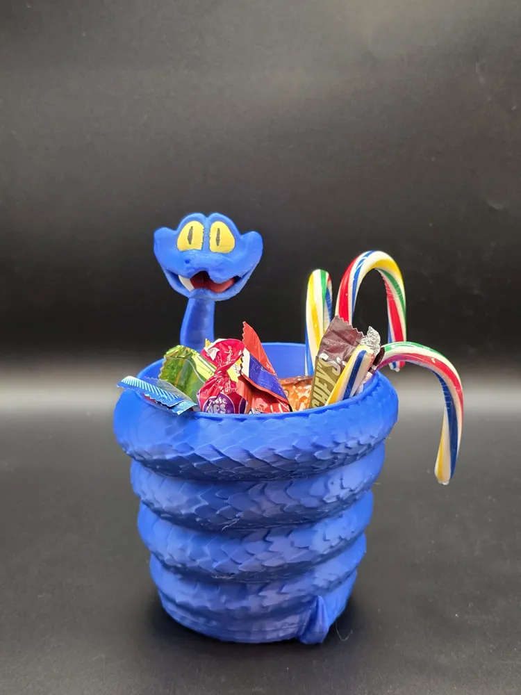 Zootopia 2 Gary candy bucket - Free 3D Print Model - MakerWorld