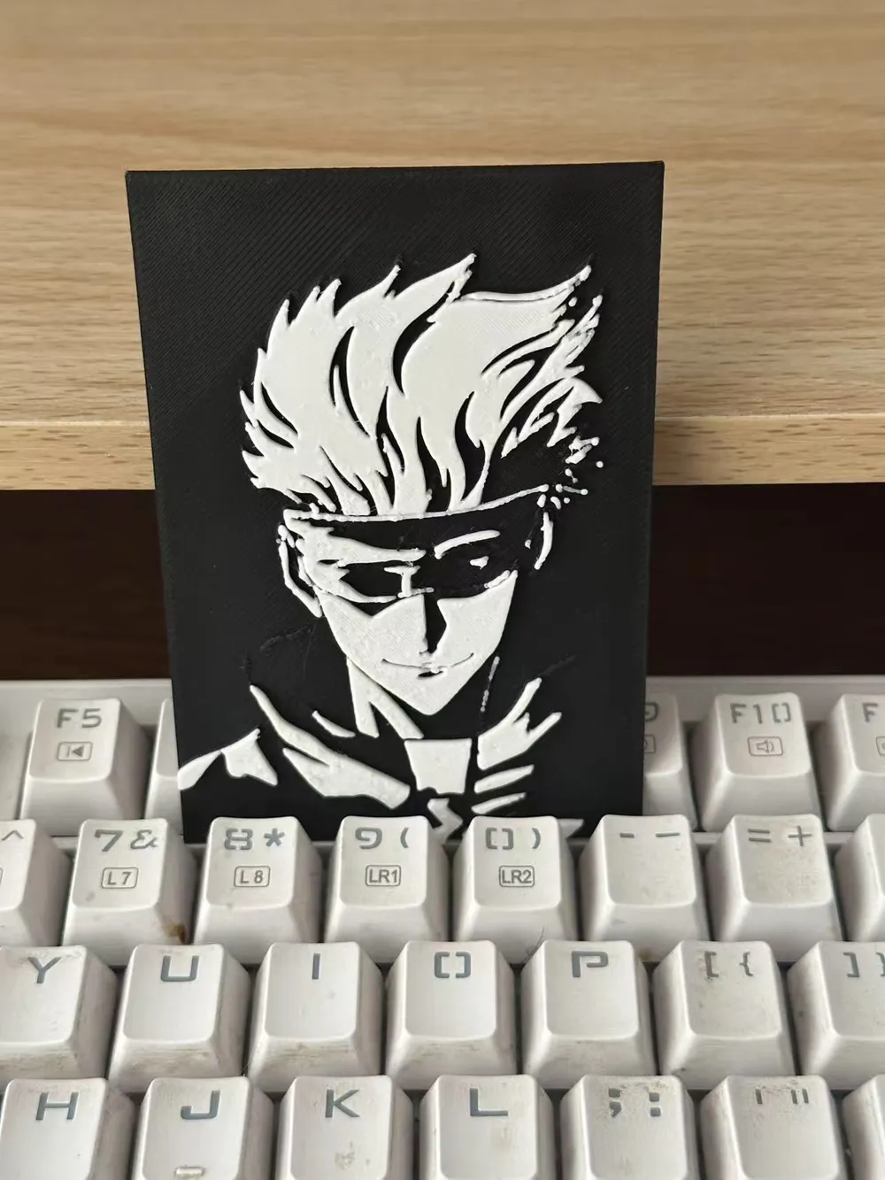 Gojo Satoru Black and White Lithophane by 3.7sun MakerWorld: Download ...