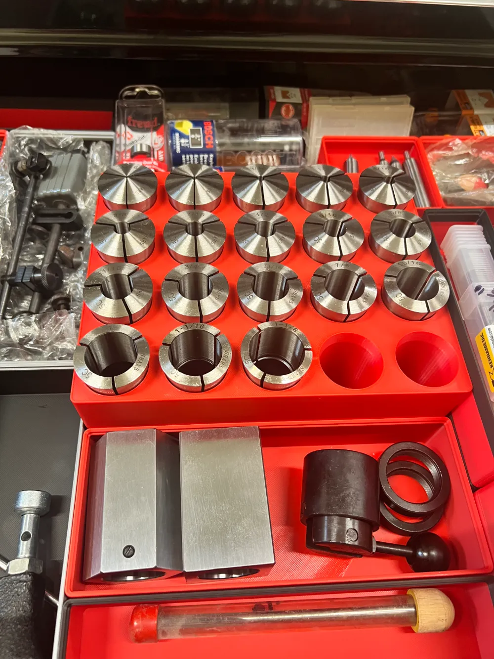 5C collet set holder by BLT-venture MakerWorld: Download Free 3D Models