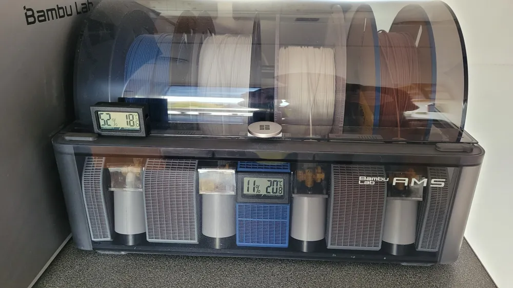 My optimized dry-box set for Bambu Lab AMS Remixed by Slanjonok ...