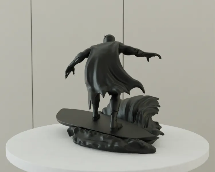 Surfer Batman - Free 3D Print Model - MakerWorld