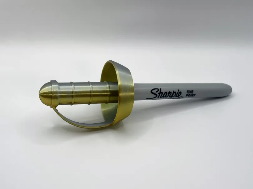 Cutlass Sharpie Cap by cartyski - MakerWorld