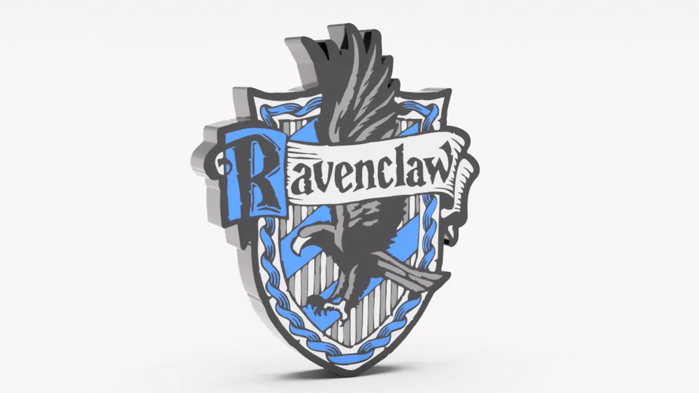 Ravenclaw Lightbox | Harry Potter by Valeria Momo - MakerWorld