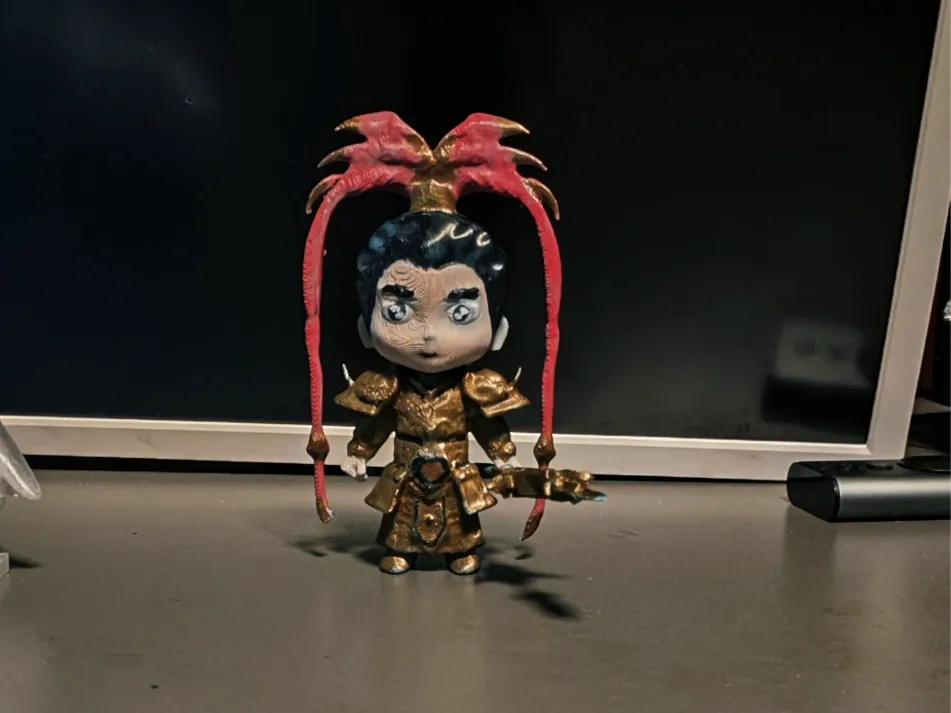 Moe General-Lu Bu by 熊小猫 - MakerWorld
