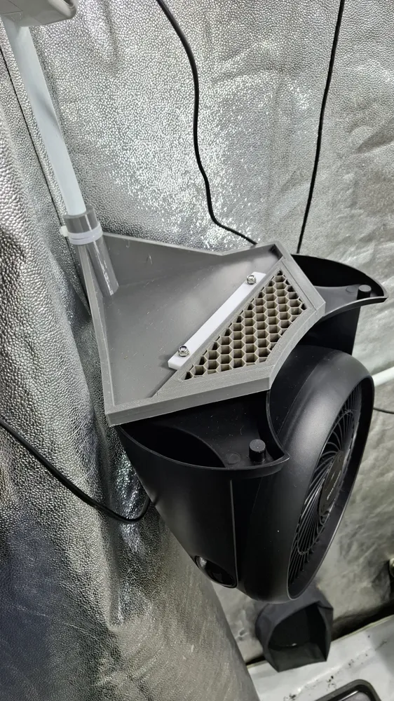 22mm Grow Tent Shelf & Honeywell HT900 Fan Holder - Free 3D Print Model ...