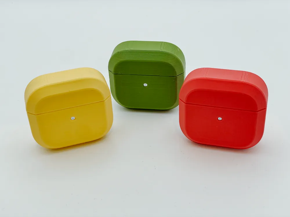 Flat-Edged AirPods 4 Case - Free 3D Print Model - MakerWorld