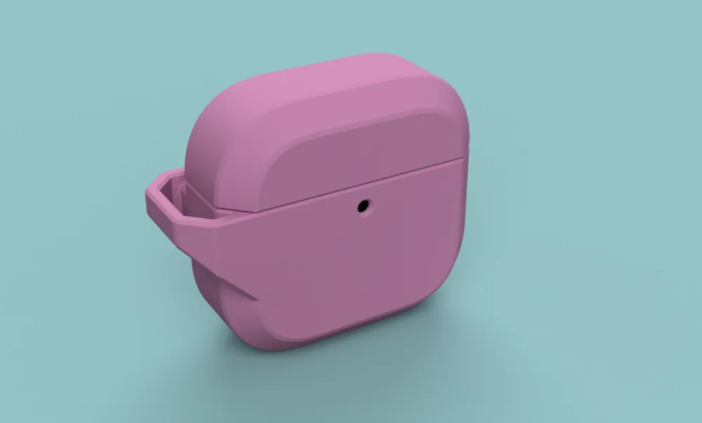 Flat-Edged AirPods 4 Case - Free 3D Print Model - MakerWorld