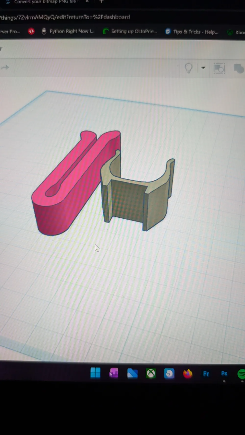 Utility wagon handle holder - Free 3D Print Model - MakerWorld