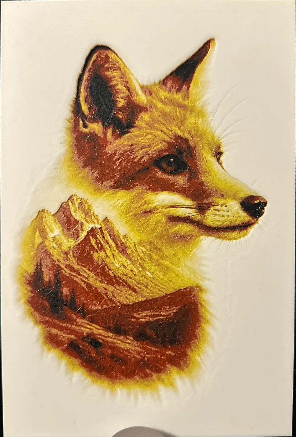 Fox Double Exposure - 5 Colors by BellaRossi MakerWorld: Download Free ...