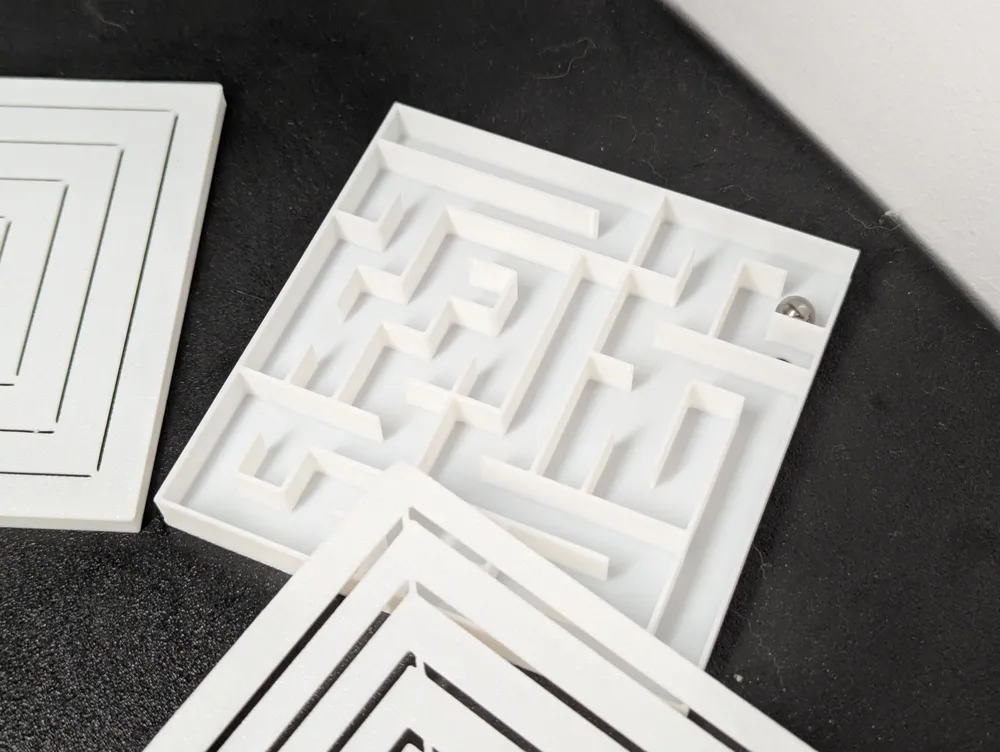 Maze Fidget Toy by DelPrintsMakerWorld: Download Free 3D Models