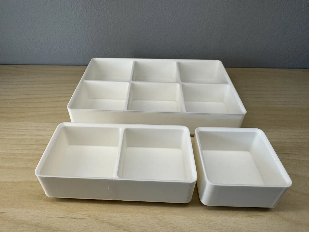 Gridfinity Sorting Trays Stackable (many sizes) - Free 3D Print Model ...