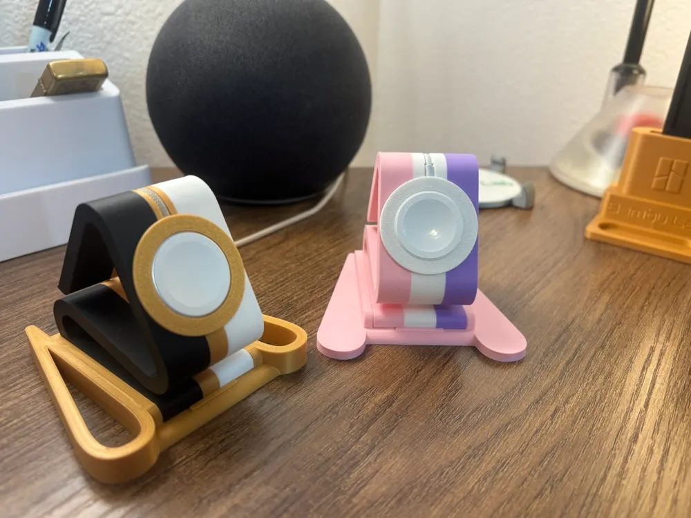 Ultra Simple Apple Watch Charging Puck Stand by KtrlZed - MakerWorld