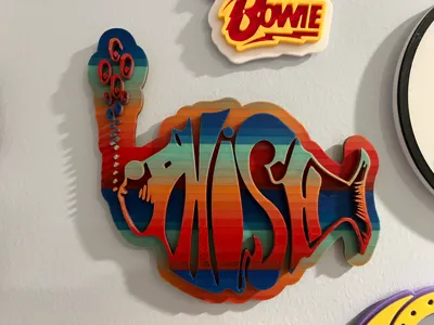 Phish Wall Art by Richie Rich Richie Rich MakerWorld: Download Free 3D ...