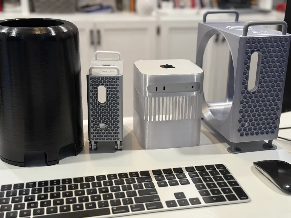 Papelera de escritorio "Trash Can" para M4 Mac Mini (Mac Pro 2013) por ...